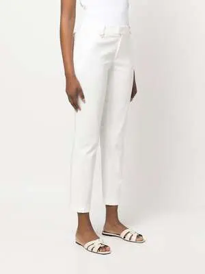 Lorena Antoniazzi Logo-charm Cropped Trousers
