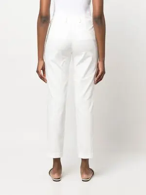 Lorena Antoniazzi Logo-charm Cropped Trousers