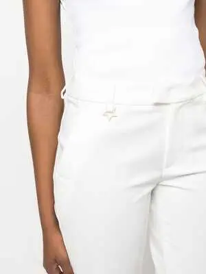 Lorena Antoniazzi Logo-charm Cropped Trousers