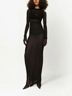 Dolce & Gabbana Belted Maxi Skirt