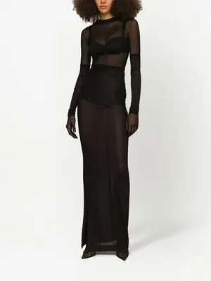 Dolce & Gabbana Belted Maxi Skirt