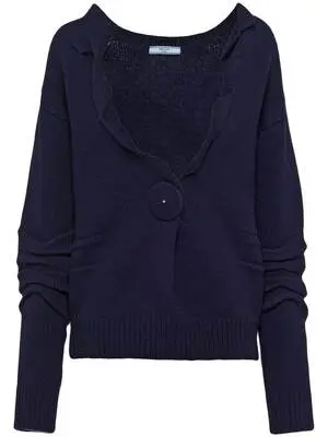 Prada V-neck Cashmere Jumper