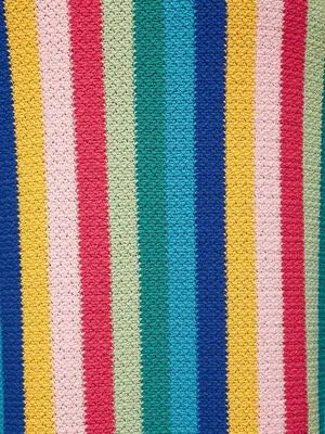 La DoubleJ Vertical-stripe Midi Dress