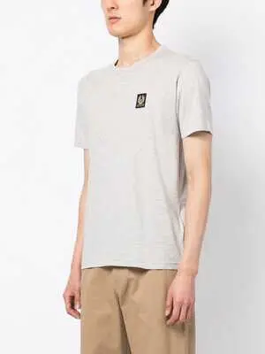 Belstaff Logo Patch T-shirt - Grey