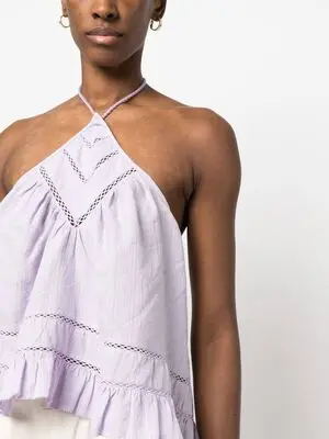 MARANT ETOILE Lisio Halterneck Top