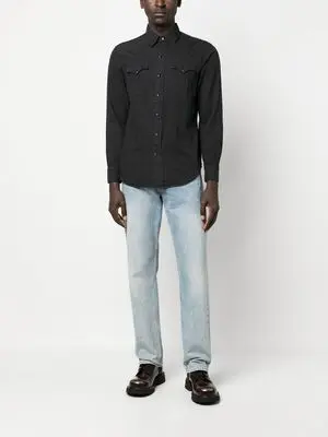 Ralph Lauren Heritage Front Press-stud Fastening Shirt
