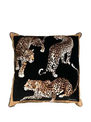 Dolce & Gabbana Leopard-print Detail Cushion