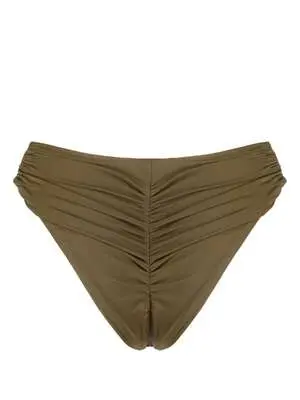 Balmain Draped-detail Bikini Bottom