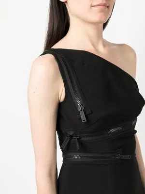 Dsquared2 One-shoulder Mini Dress