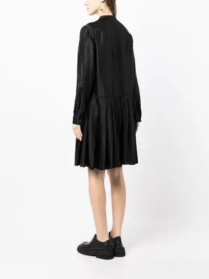 Aspesi Pleated-detail Midi Dress