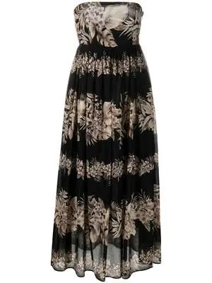 TWINSET Floral-print Maxi Dress