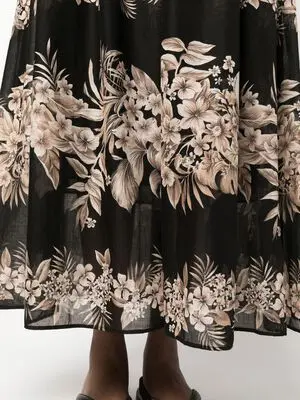 TWINSET Floral-print Maxi Dress