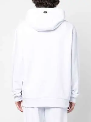 Philipp Plein Logo-print Hoodie - White
