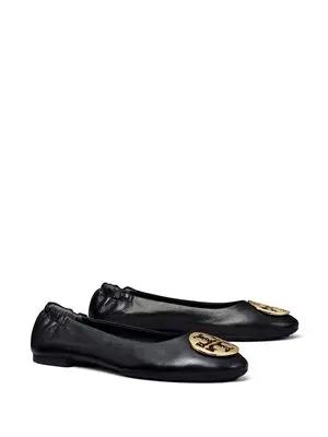 Tory Burch Claire Ballerina Shoes - Black