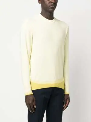 Zegna Ribbed-knit Crew Neck Sweatshirt