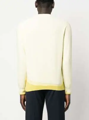 Zegna Ribbed-knit Crew Neck Sweatshirt