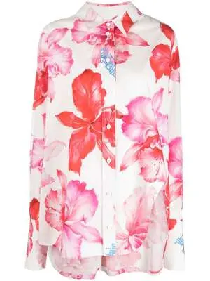 ATTICO The Attico Diana Floral-Print Shirt