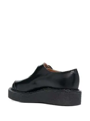 Comme Des Garçons Cut-out Monk Strap Flatform Shoes