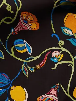 La DoubleJ Lemon Print Short Dress