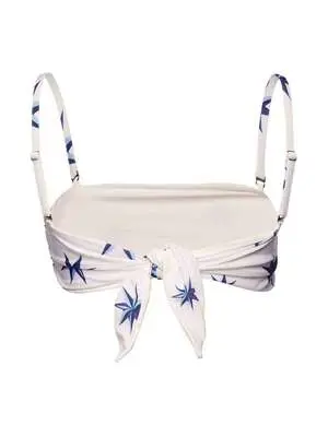 La DoubleJ Star Print Bandeau Top