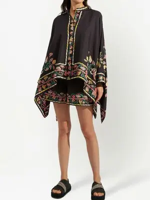 La DoubleJ Placée-print Foulard Shirt