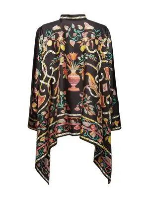 La DoubleJ Placée-print Foulard Shirt