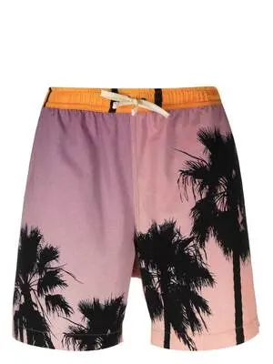Blue Sky Inn Printed Shorts For Men