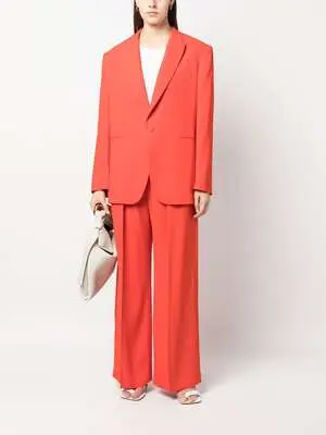 Aspesi Tailored Wide-leg Trousers