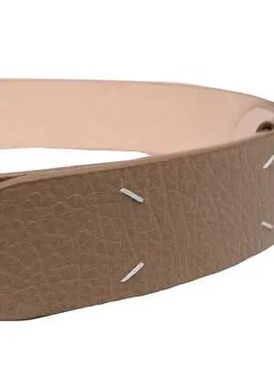 MAISON MARGIELA Grained Four-stitch Belt