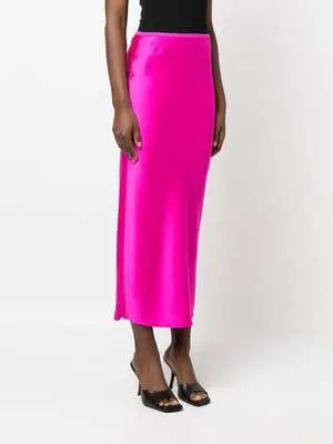 V:PM ATELIER Satin-style Maxi Skirt