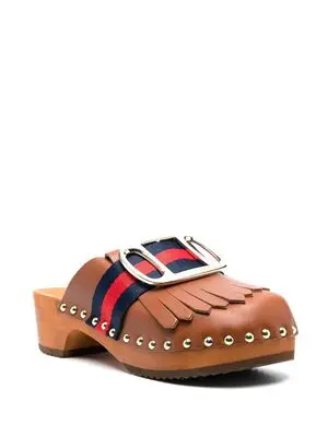 MAISON JEJIA Tassel-detail Mules