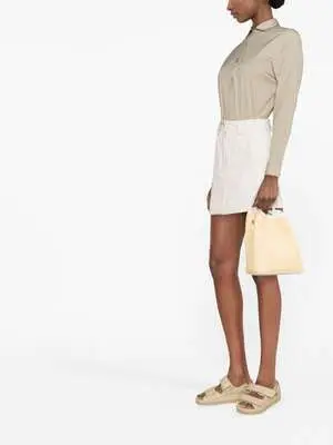Brunello Cucinelli Long Sleeve Stretch Cotton Shirt