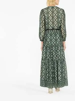Isabel Marant Étoile Geometric-print Midi Dress