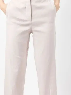 JOSEPH High-waisted Cropped Trousers - Pink