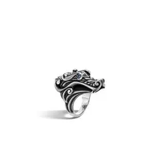 John Hardy Naga Ring, Dark - Silver