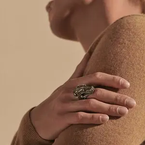 John Hardy Naga Ring, Dark