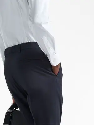 Prada Cotton Tailored Trousers