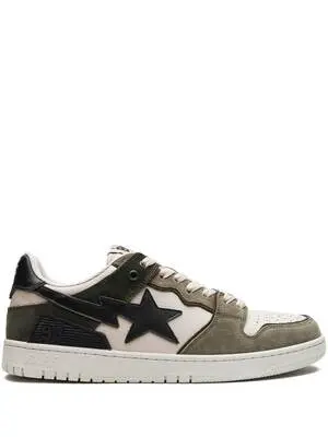 A BATHING APE Sk8 Sta #4 M1 Sneakers - Green