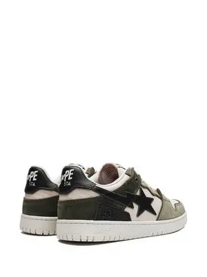 A BATHING APE Sk8 Sta #4 M1 Sneakers - Green