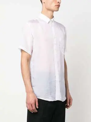 Comme Des Garçons Short-sleeves Classic-collar Shirt