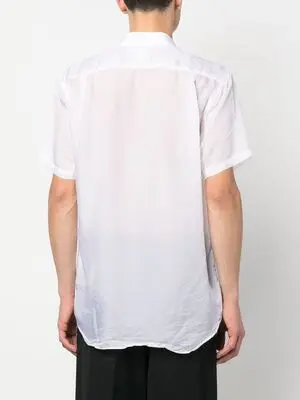 Comme Des Garçons Short-sleeves Classic-collar Shirt
