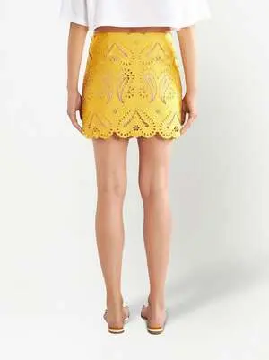 Etro Embroidered Mini Skirt