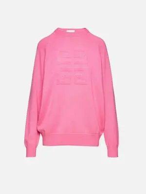Givenchy 4G Logo Sweater - Bright Pink