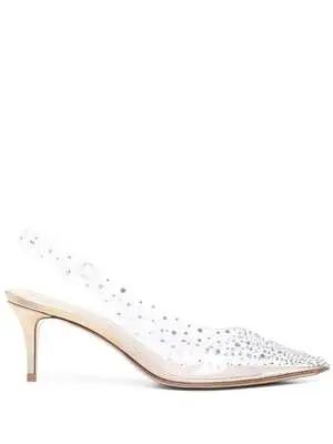 LE SILLA Nicole Crystal-embellished Slingback 60mm Pumps