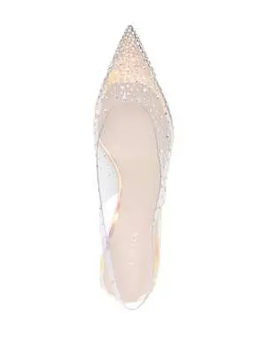 LE SILLA Nicole Crystal-embellished Slingback 60mm Pumps