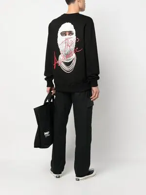 IH NOM UH NIT Mask-print Sweatshirt