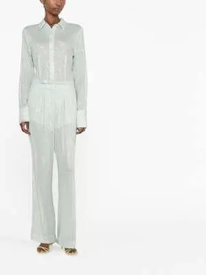 ROTATE BY BIRGER CHRISTENSEN Sequin-embellished Knit Cardigan