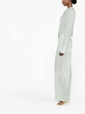 ROTATE BY BIRGER CHRISTENSEN Sequin-embellished Knit Cardigan