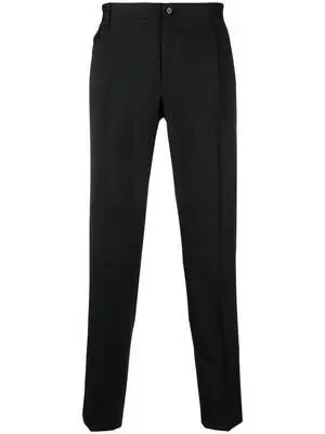 Dolce & Gabbana Tailored Pressed-crease Trousers - Black