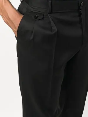 Dolce & Gabbana Tailored Pressed-crease Trousers - Black